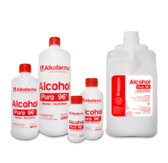 ALCOHOL PURO 96° - Zinga Perú